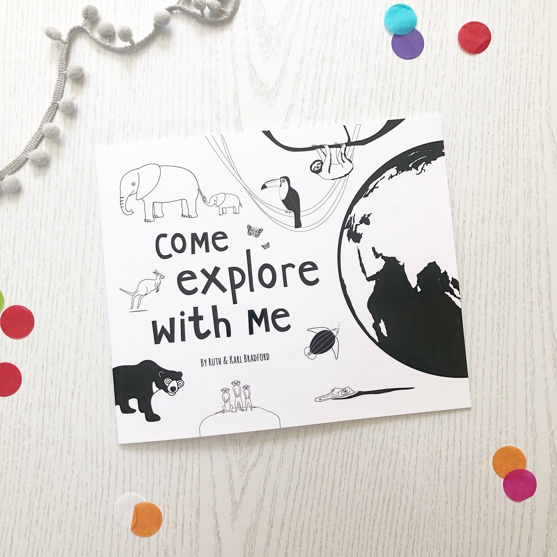 Paperback Story Book - Come Explore With Me – Eco Bambini