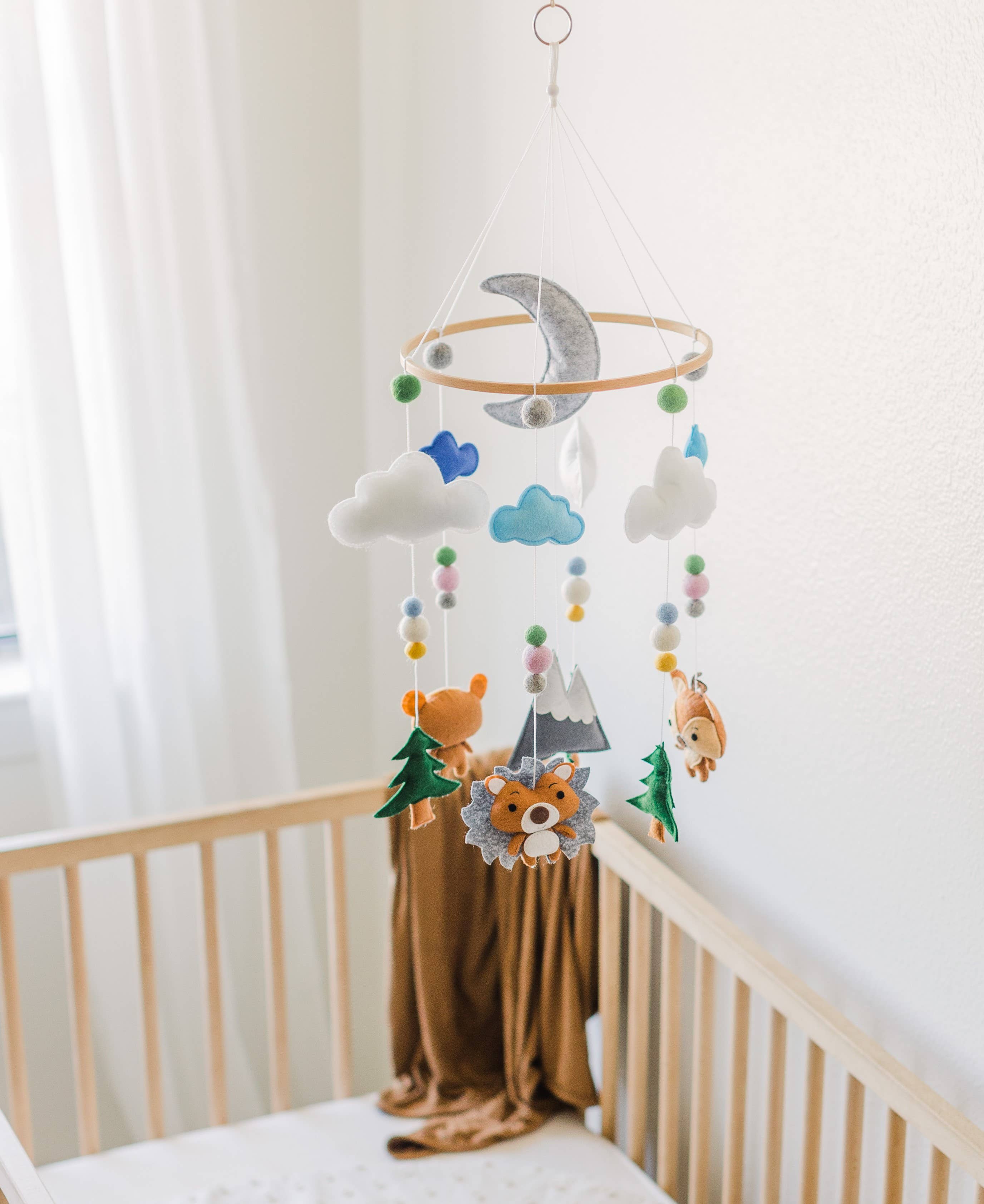 Woodland Animals Crib Mobile – Eco Bambini